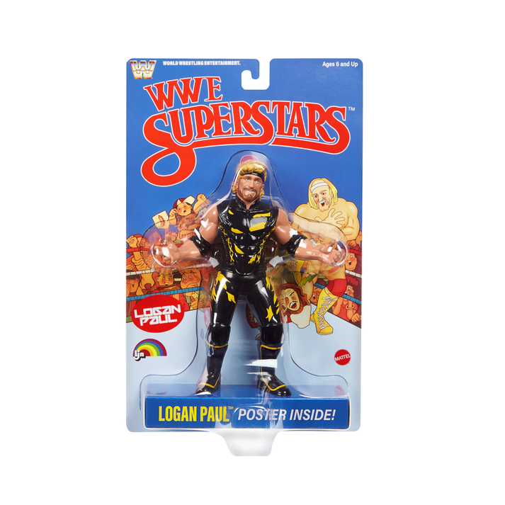 Logan Paul - Wwe Ljn Wwe Superstars Basic Series 1 – MashToys